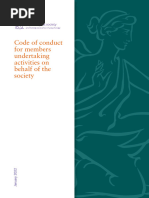 BPS Code of Ethics and Conduct | PDF | Career & Growth