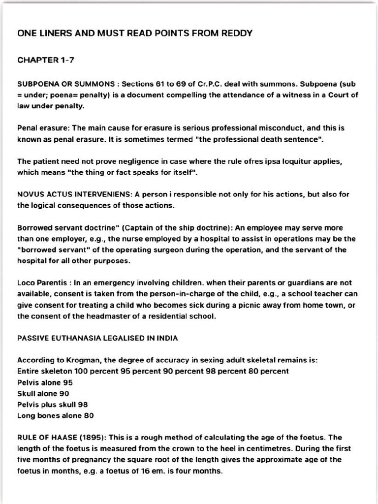 REDDY ONE LINERS FOR MCQ (2) | PDF | Muscle