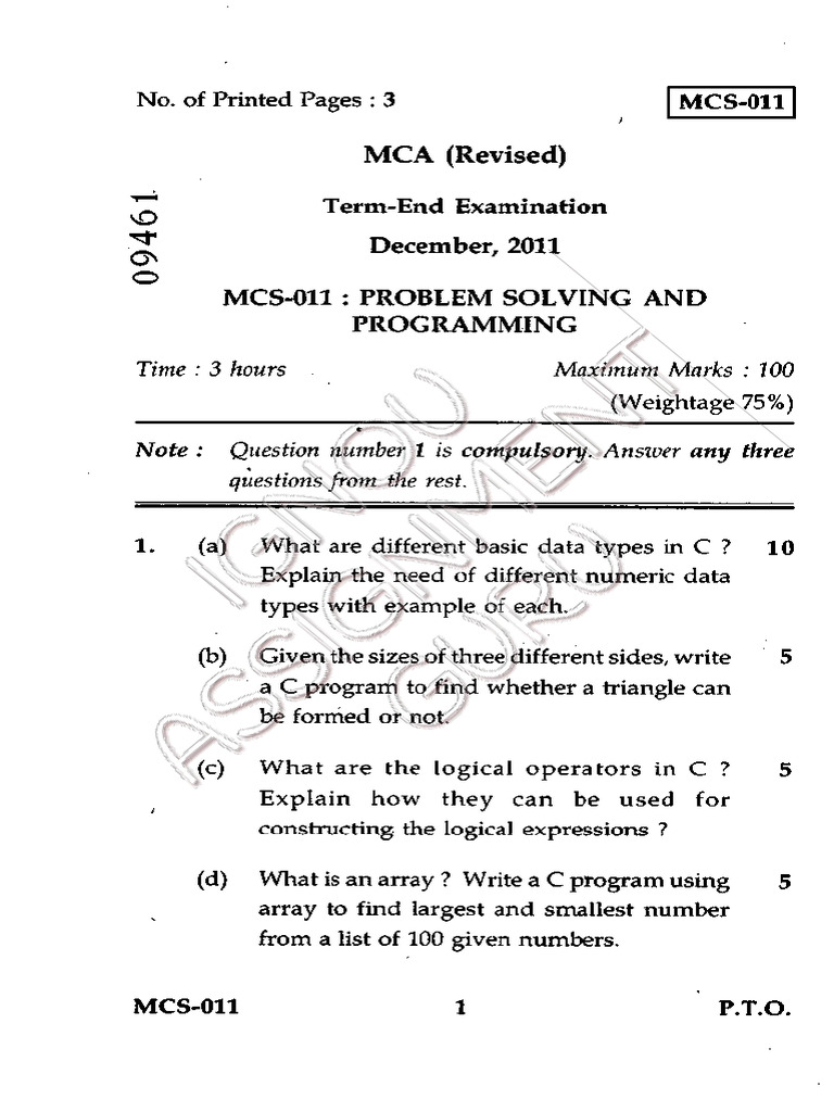 Mcs 011 D11 Compressed Pdf Pointer Computer Programming String Computer Science 3320