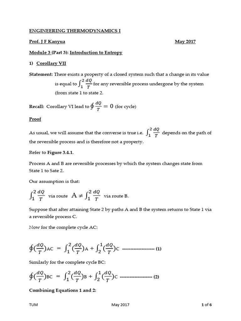 module 3 part 3 | PDF | Entropy | Applied And Interdisciplinary Physics module 3 part 3 | PDF | Entropy | Applied And Interdisciplinary Physics