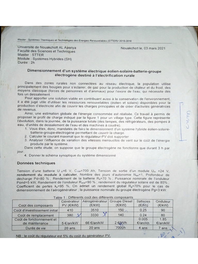 Système Hybride | PDF