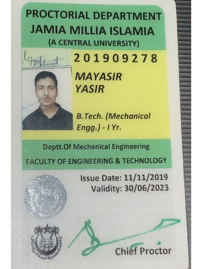 Student ID Card | PDF