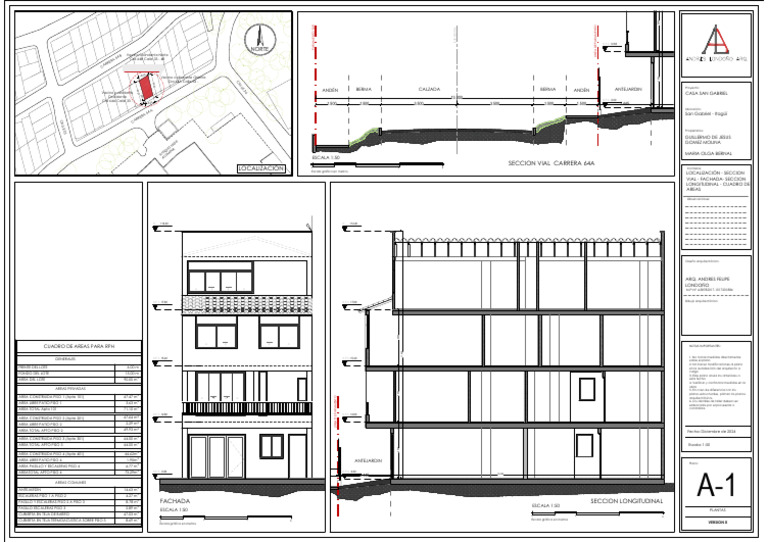 EJEMPLO HOJA 1 PLANOS CURADURIA | PDF