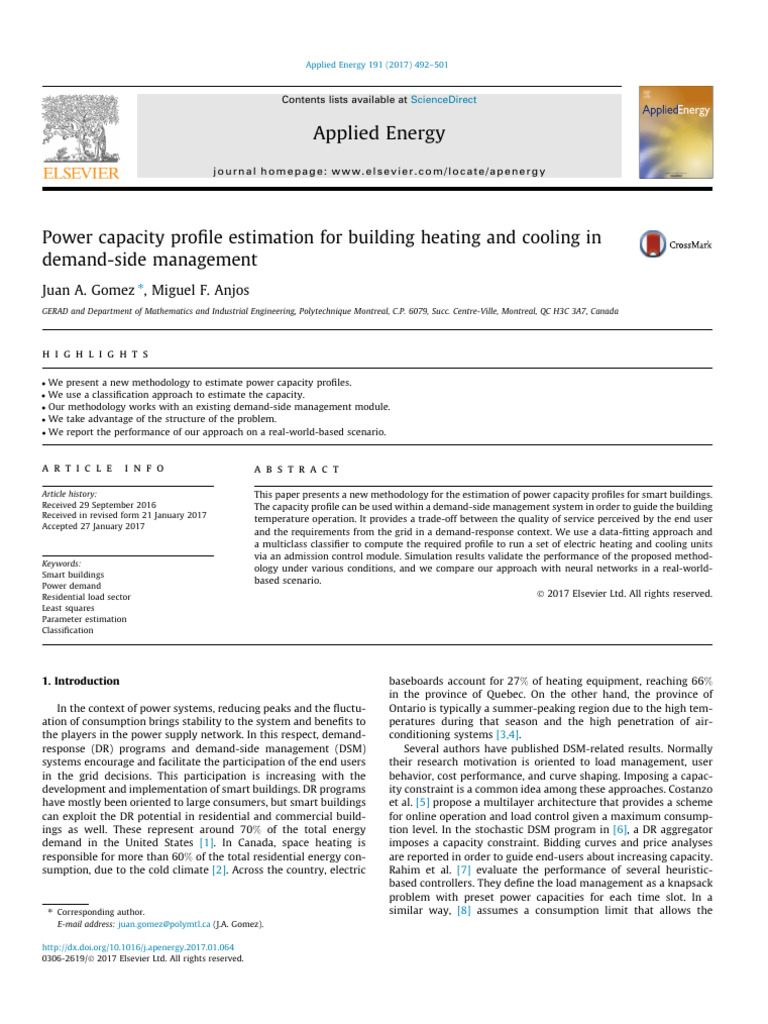 Building Heating and Cooling | PDF | Demand | Forecasting