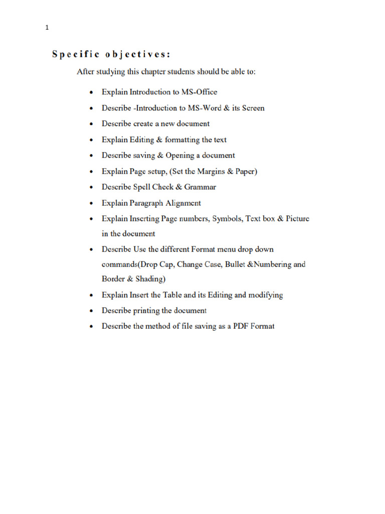 Text Editing and Formatting Guide | PDF