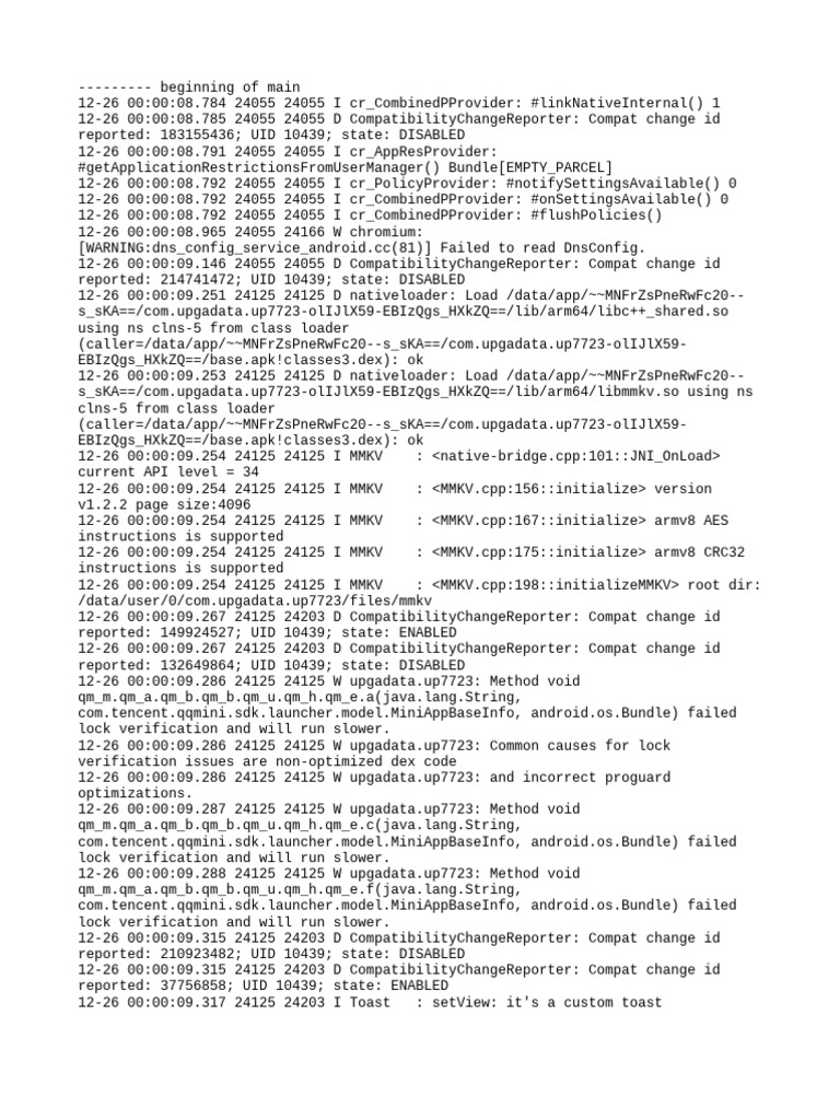 Com.upgadata.up7723 Logcat | PDF | Domain Name System | Computer Engineering