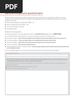 Sanctions Assessment Questionnaire Form | PDF | Banks | Economies