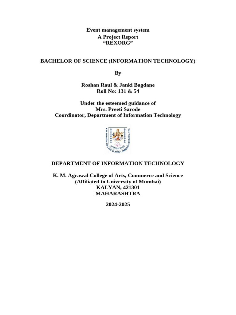 Rexorg | PDF | Databases | Use Case