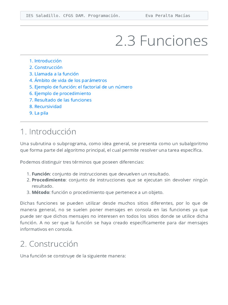 Guía de Funciones en Java | PDF | Java (lenguaje de programación) | Función (Matemáticas)