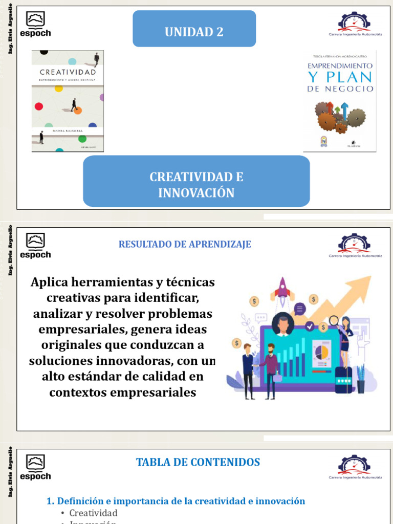 unidad_2C | PDF | Creatividad | Innovación
