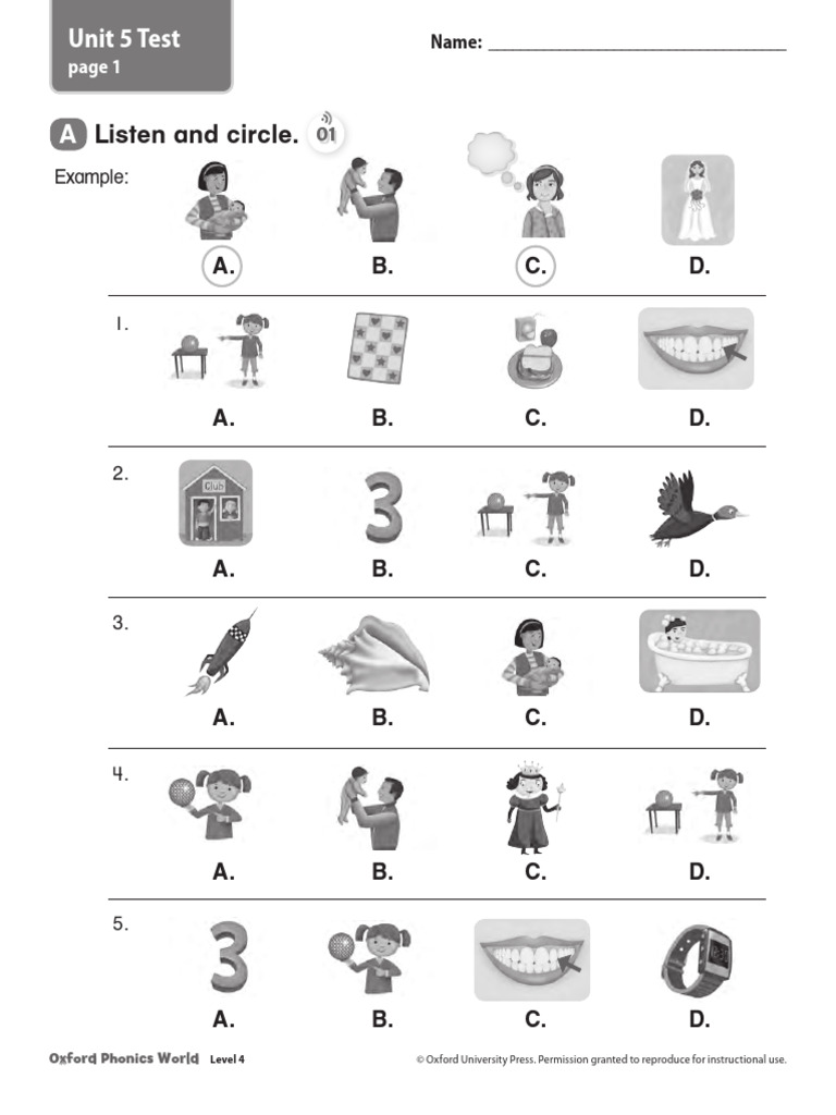 OPW_Level4_Test5 | PDF | Reading (Process) | Learning Methods