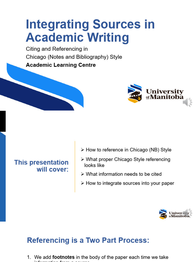 integrating-sources-in-academic-writing-using-chicago-nb-style | PDF ...