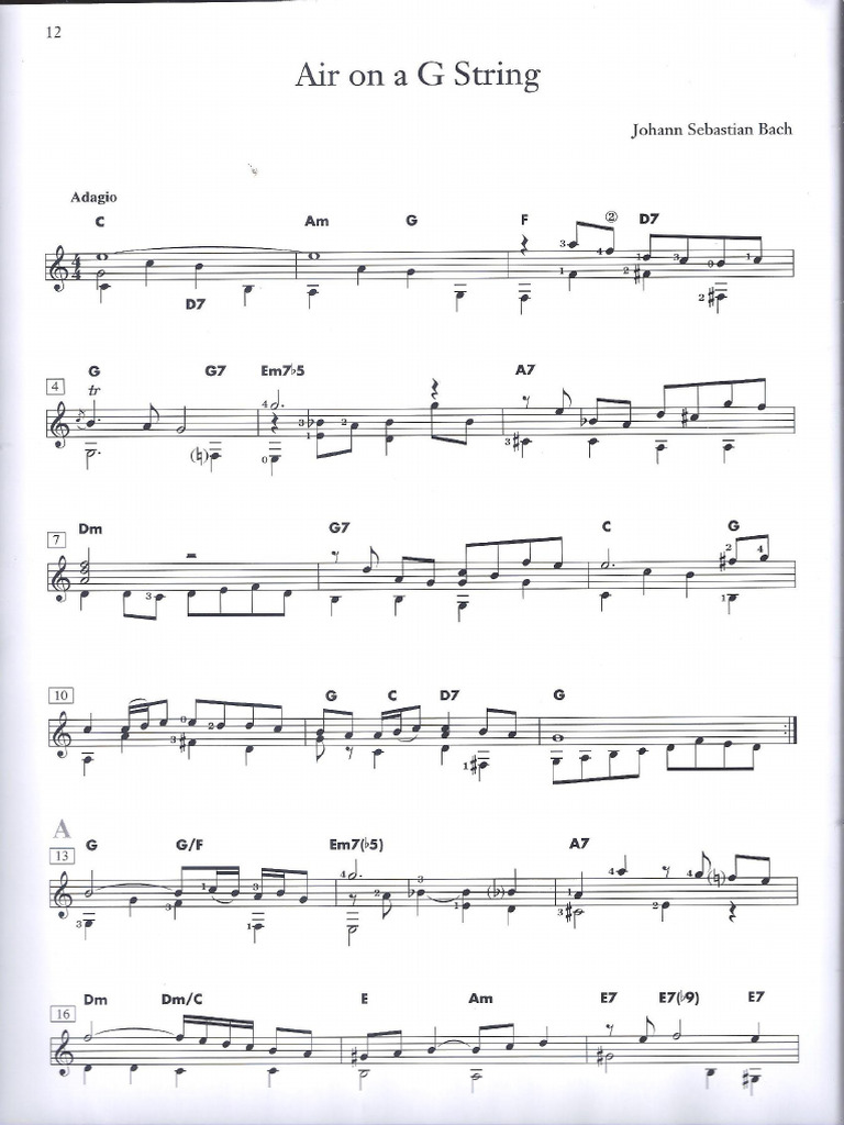Air On G String | PDF