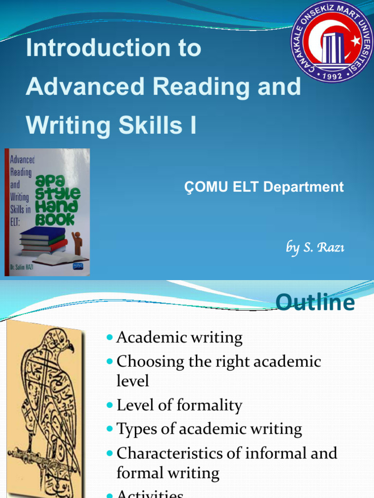 Week 2 ARAW1 Introduction To Academic Writing | PDF | Reading ...