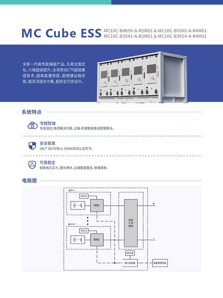 MC Cube ESS-CN | PDF