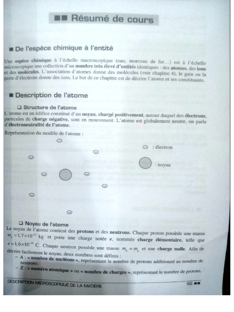 chimie seconde | PDF