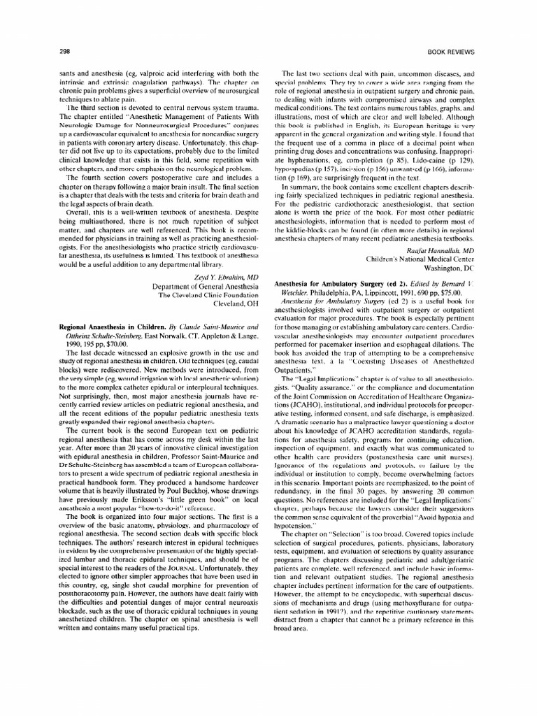 Cardiac Calendar— 1991, 1992, and 1993 - Yjcan | PDF | Anesthesia ...