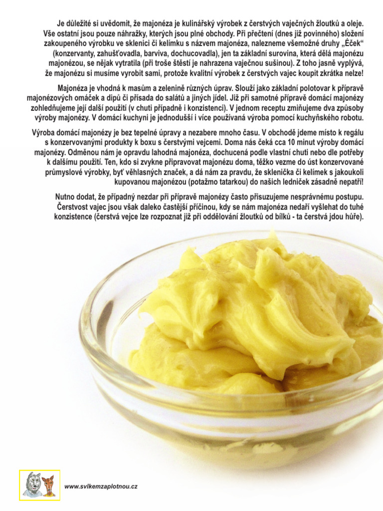 Domaci Majoneza | PDF