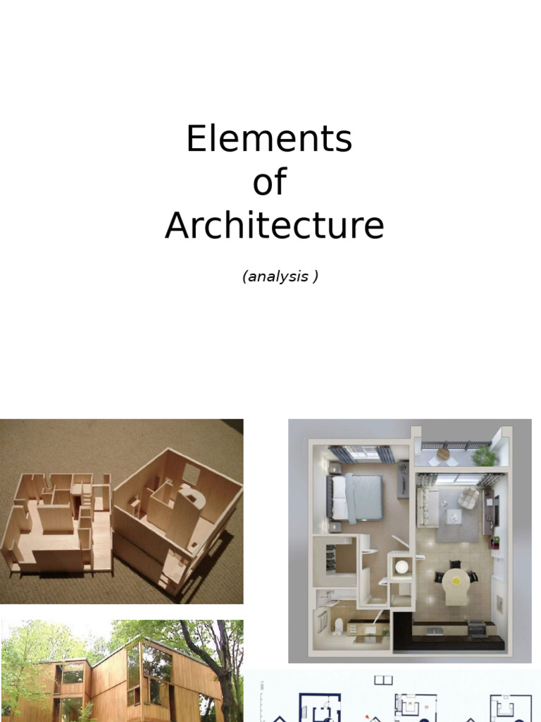 Elements of Architecture | PDF | Window | Building