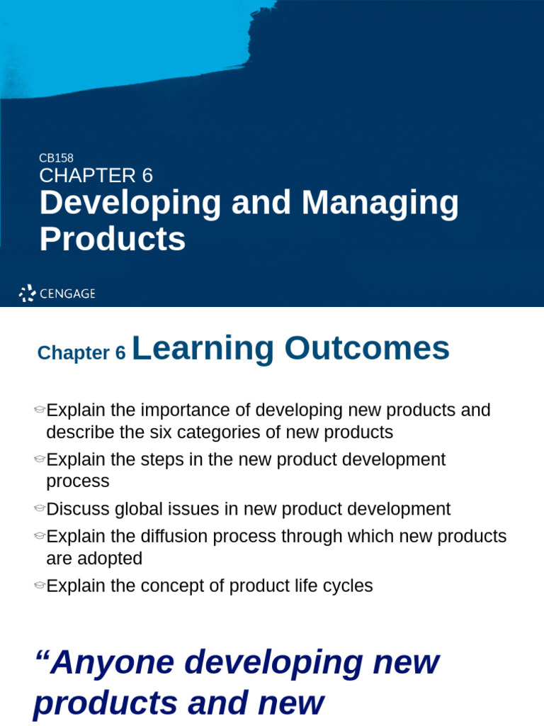 CB158 Chapter 6 PPT 2022 | PDF | Marketing | Market (Economics)