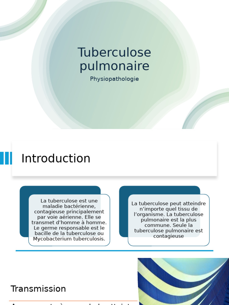 Tuberculose Pulmonaire : Physiopathologie | PDF | Tuberculose | Macrophage