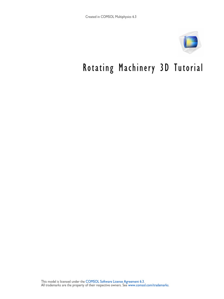 Models.acdc.Rotating Machinery 3d Tutorial | PDF | Magnetic Field | Applied And ...