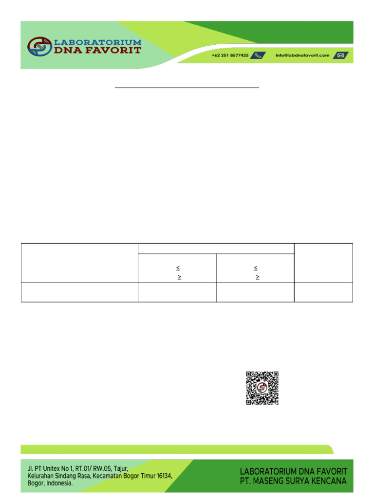 Lab Dna Favorit | PDF