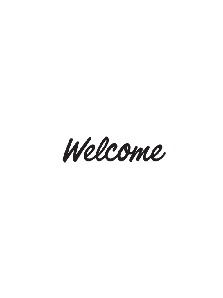 Welcome 3 | PDF