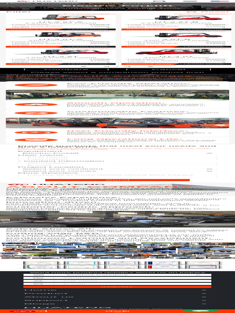 Electric Forklift Solutions & Benefits | PDF | Forklift | Usability