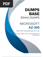 AZ-305 Exam Questions and Solutions | PDF | Databases | Cloud Computing