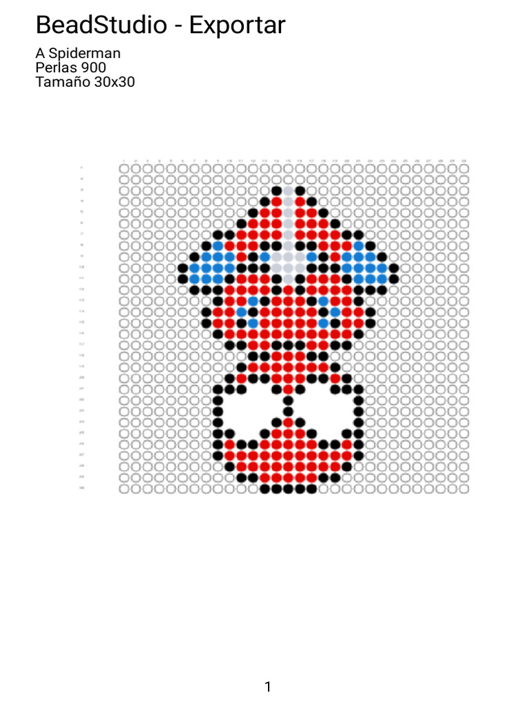 Spiderman Hama Beads | PDF