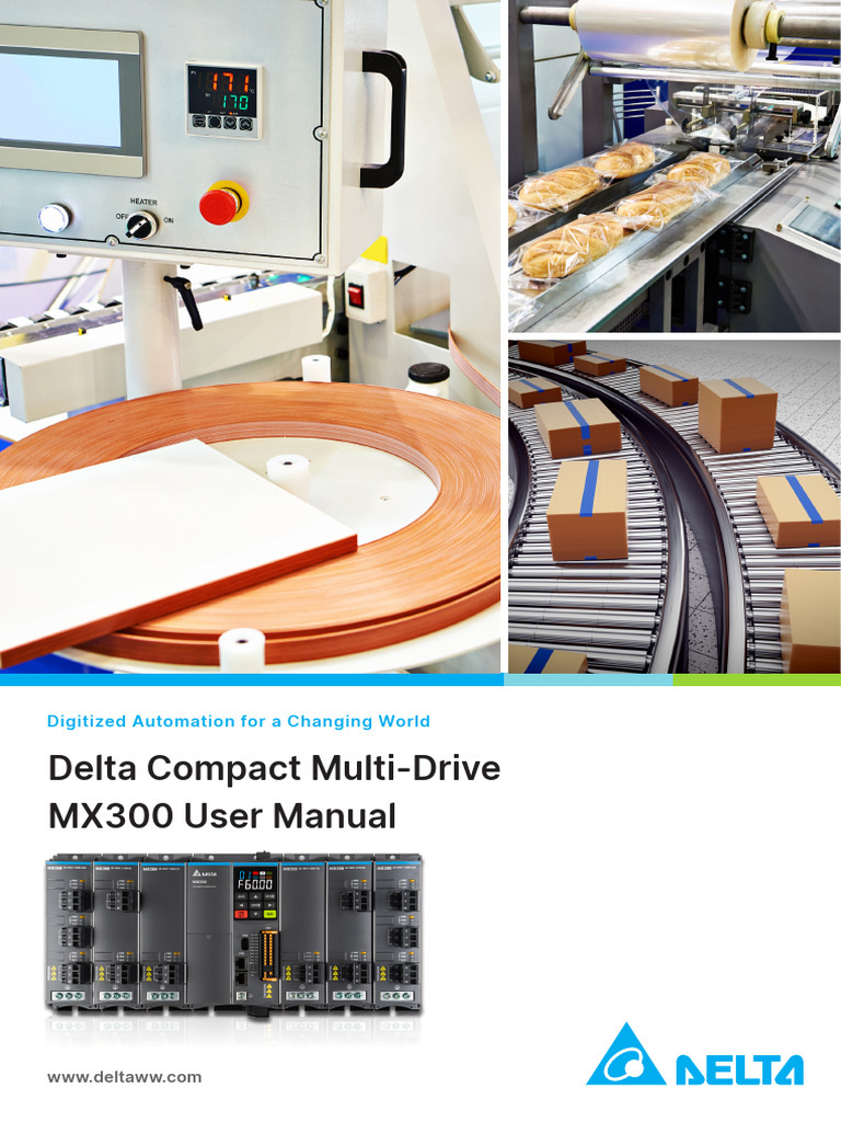 Delta Ia-Mds MX300 Um en 20240710 | PDF | Power Inverter | Capacitor