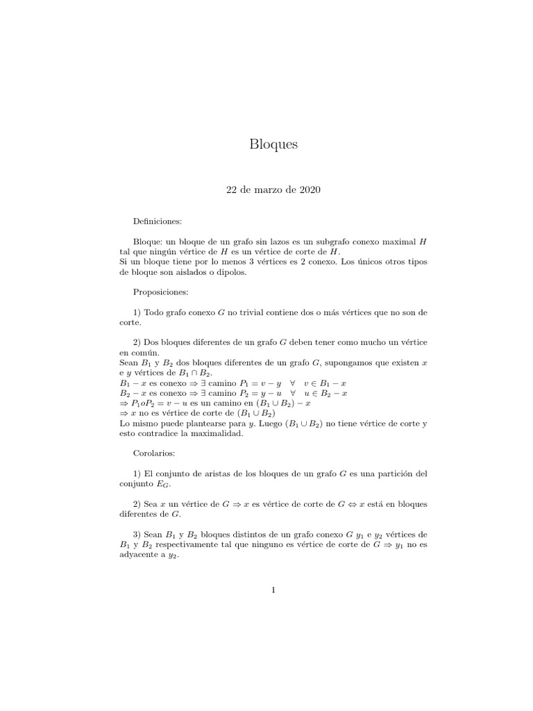 Bloques | PDF