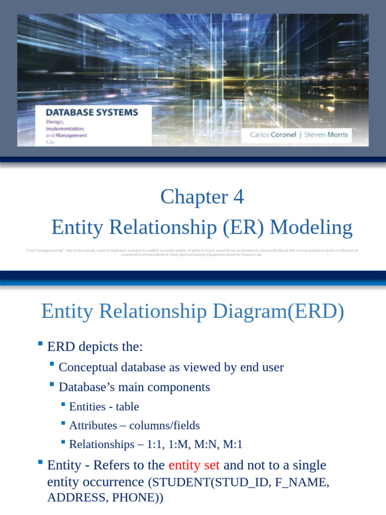 Chapter 4 - ER Modeling v2 v1.0 | PDF | Information Retrieval | Computing
