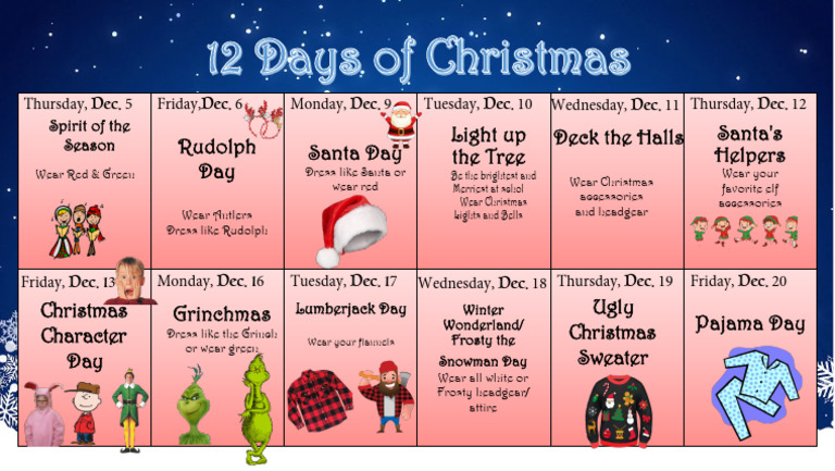 12 Days of Christmas Updated (1) - 1 | PDF