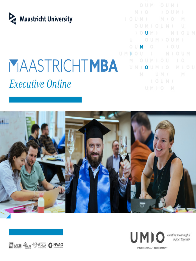 Maastricht Online MBA: Flexible Learning | PDF | Master Of Business ...