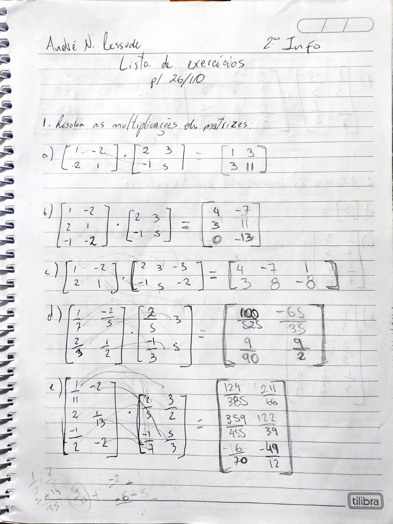 lista_mat_matrizes | PDF
