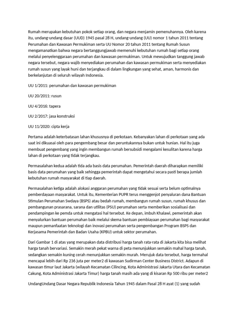 Peraturan Rusun | PDF
