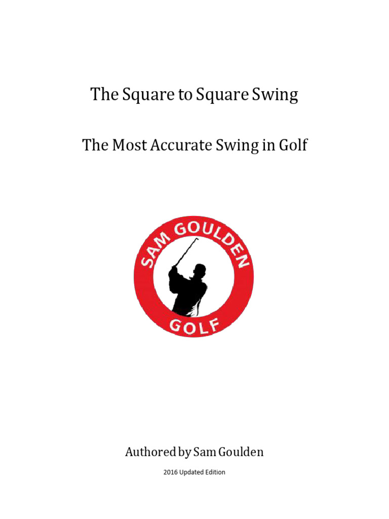 Square To Square Swing 2016 Edition | PDF | Pitcher | Hand