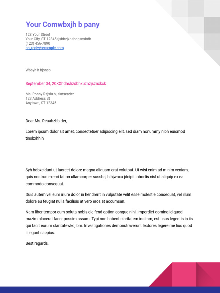 Business Letter 2 | PDF