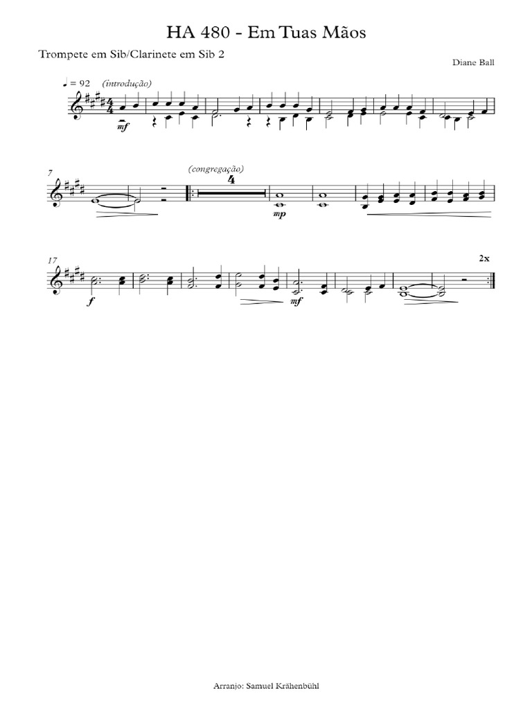 HA 480 - Trompete | PDF