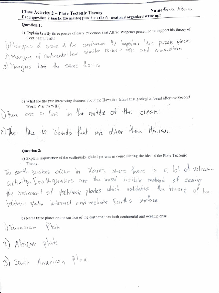 Class Activity 2 Finished | PDF