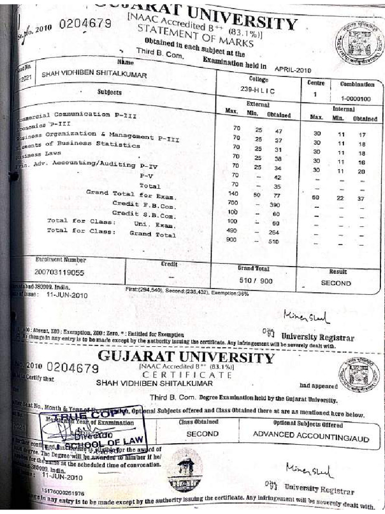 Bcom 3year (1) - Compressed | PDF