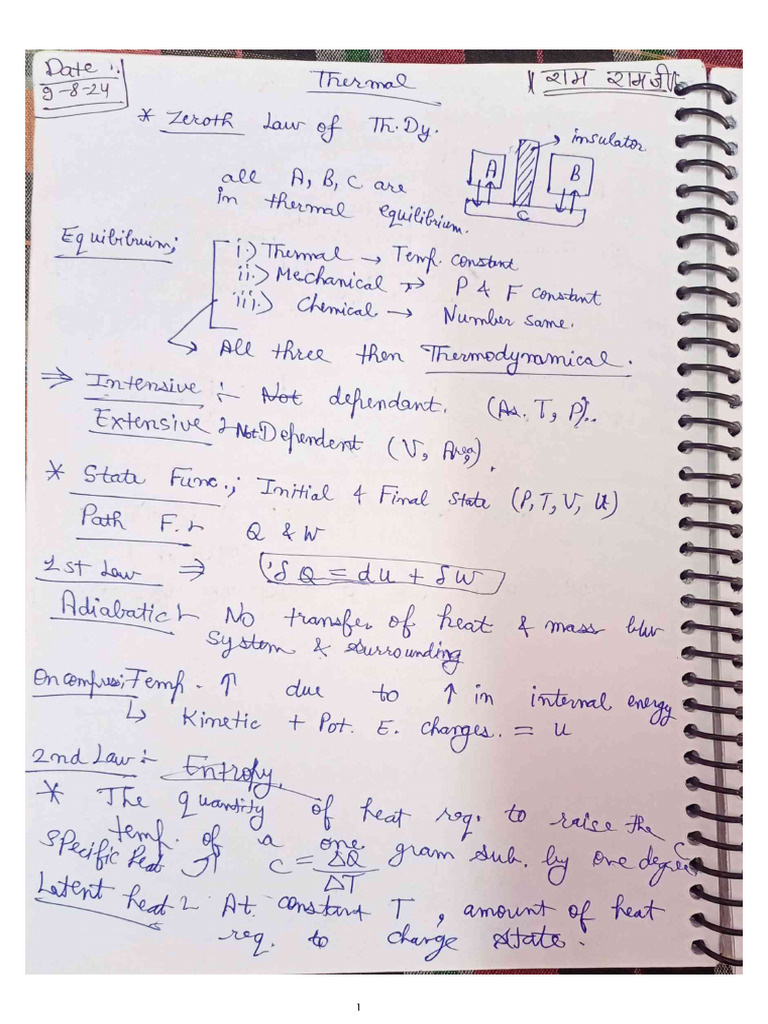 Physics Notes AV | PDF