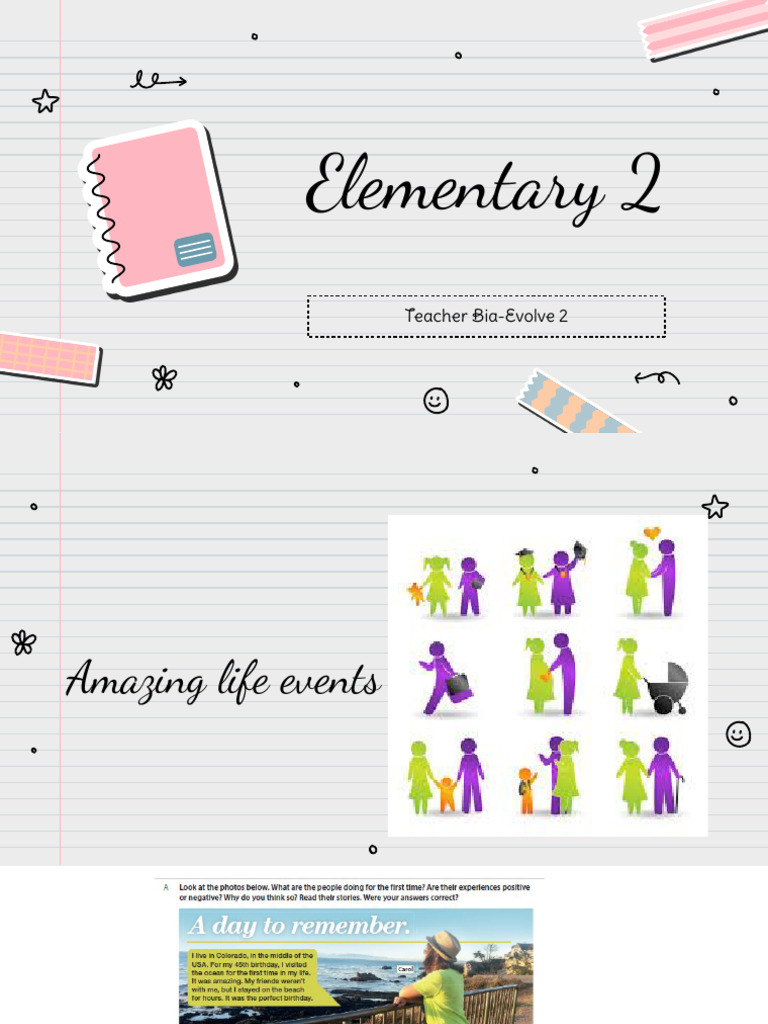 Life Events Timeline Project Guide Pdf