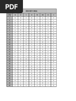 Academic Clinic UPCAT Answer Sheet | PDF | Leisure