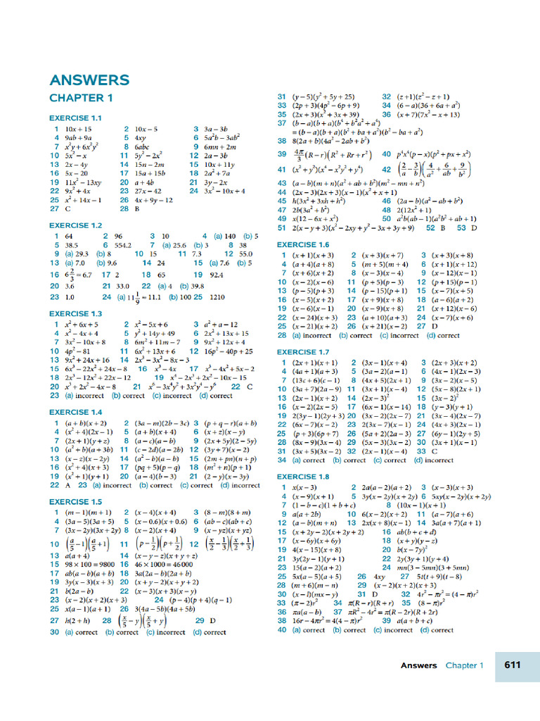 Ns Mad V Answers | PDF