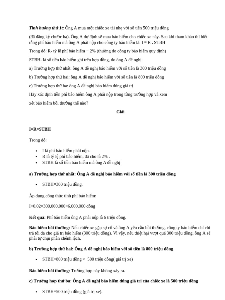 Bài Tập Về Nhà Nhóm 2 BHVT | PDF