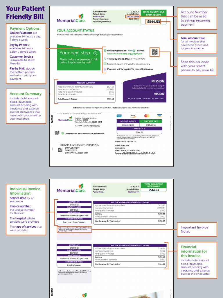 Patient Bill Guide | PDF