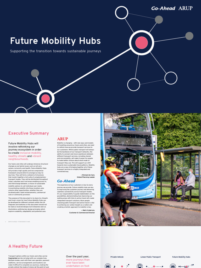 Arup Future Mobility Hubs | PDF | Internet Of Things | Transport